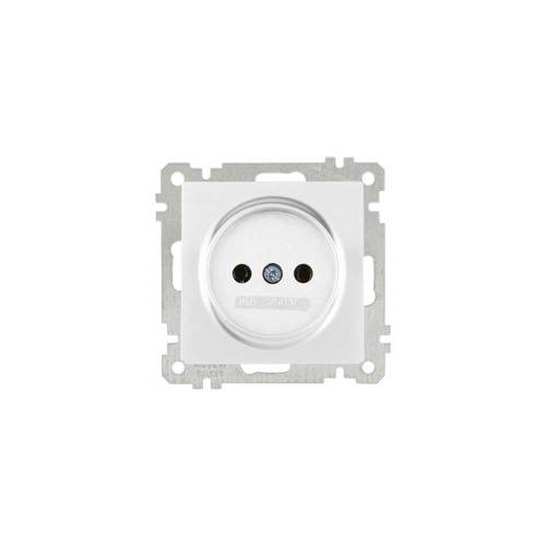 Daria Non-earthed Socket White