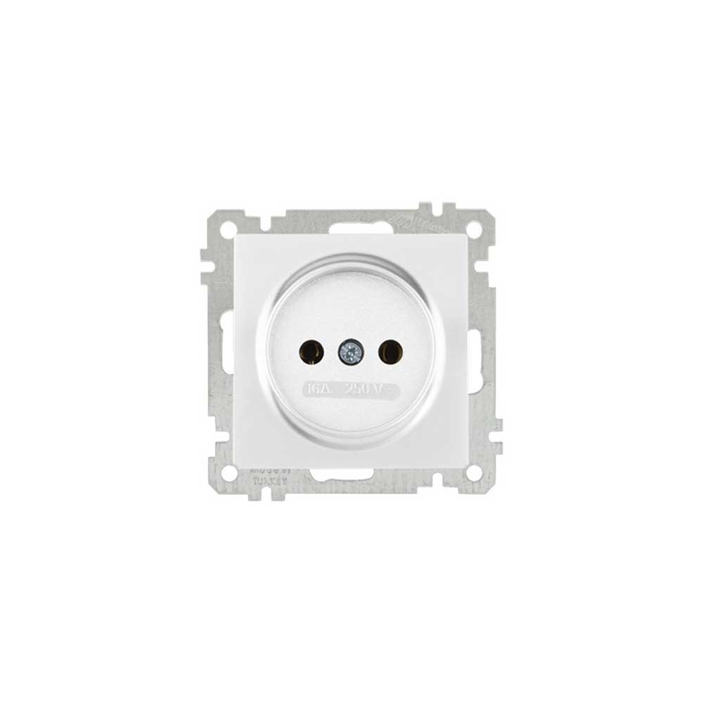 Daria Non-earthed Socket White